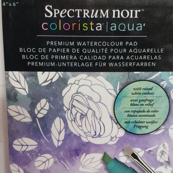 Spectrum Noir | Art | Watercolour Pad Spectrum Pad For Always | Poshmark